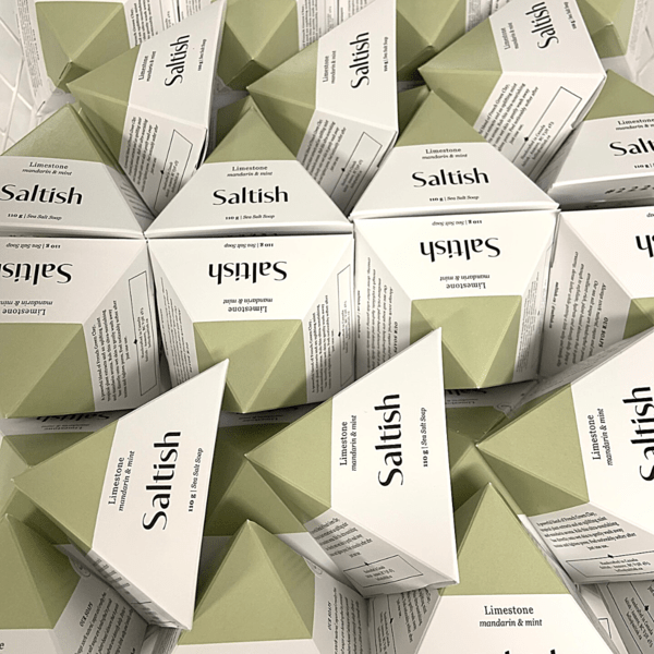 引香室｜加拿大 SALTISH 活性碳與薄荷-天然海鹽去角質手工皂 – 引香室｜Aromatique Home